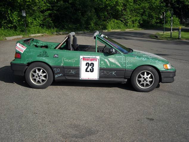 1989 Honda CRX B16 “Chop Top Challenge” | Deadclutch